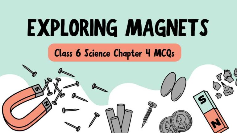Exploring Magnets Class 6 Science Chapter 4 MCQs
